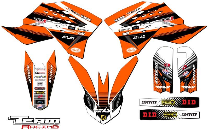 2009-2015 KTM SX 65 GRAPHICS SET DECO DECALS SX65 65SX 2014 2013 2012 ...